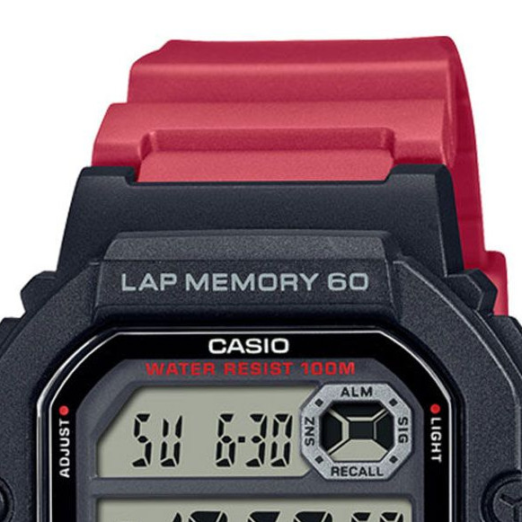 Casio Digital WS-1400H-4A - zegarek męski - ZegarkiCentrum.pl